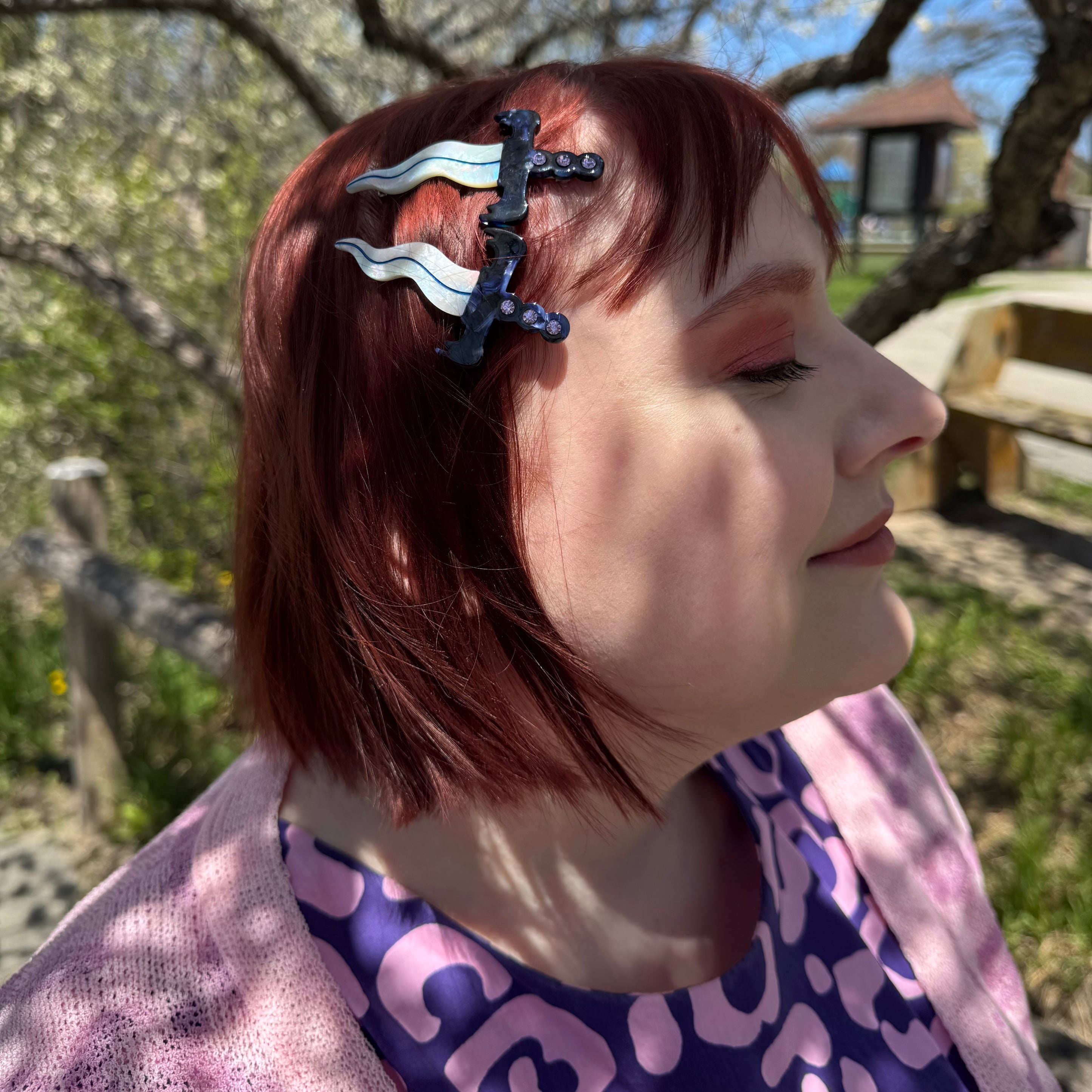 Dagger Hair Clip Set - Made from bio plastic – PeachBeast