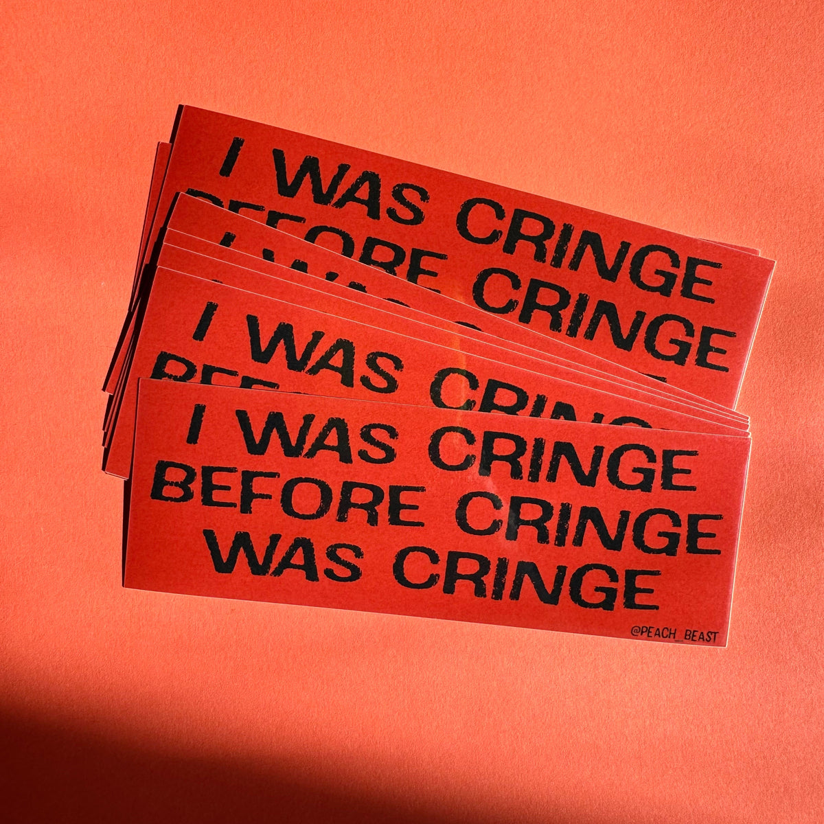 cringe sticker – PeachBeast