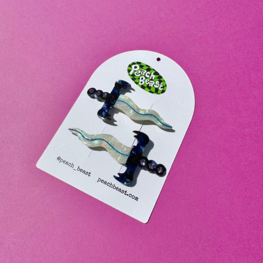 Dagger Hair Clip Set PREORDER – PeachBeast