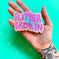Glitter Gremlin Sticker – Peach Beast